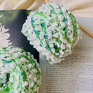 2PC 90g Fancy Butterfly Yarn for Knitting Feather Crochet Yarn for Crocheting Thread to Knitted Patchwork Fabric Line