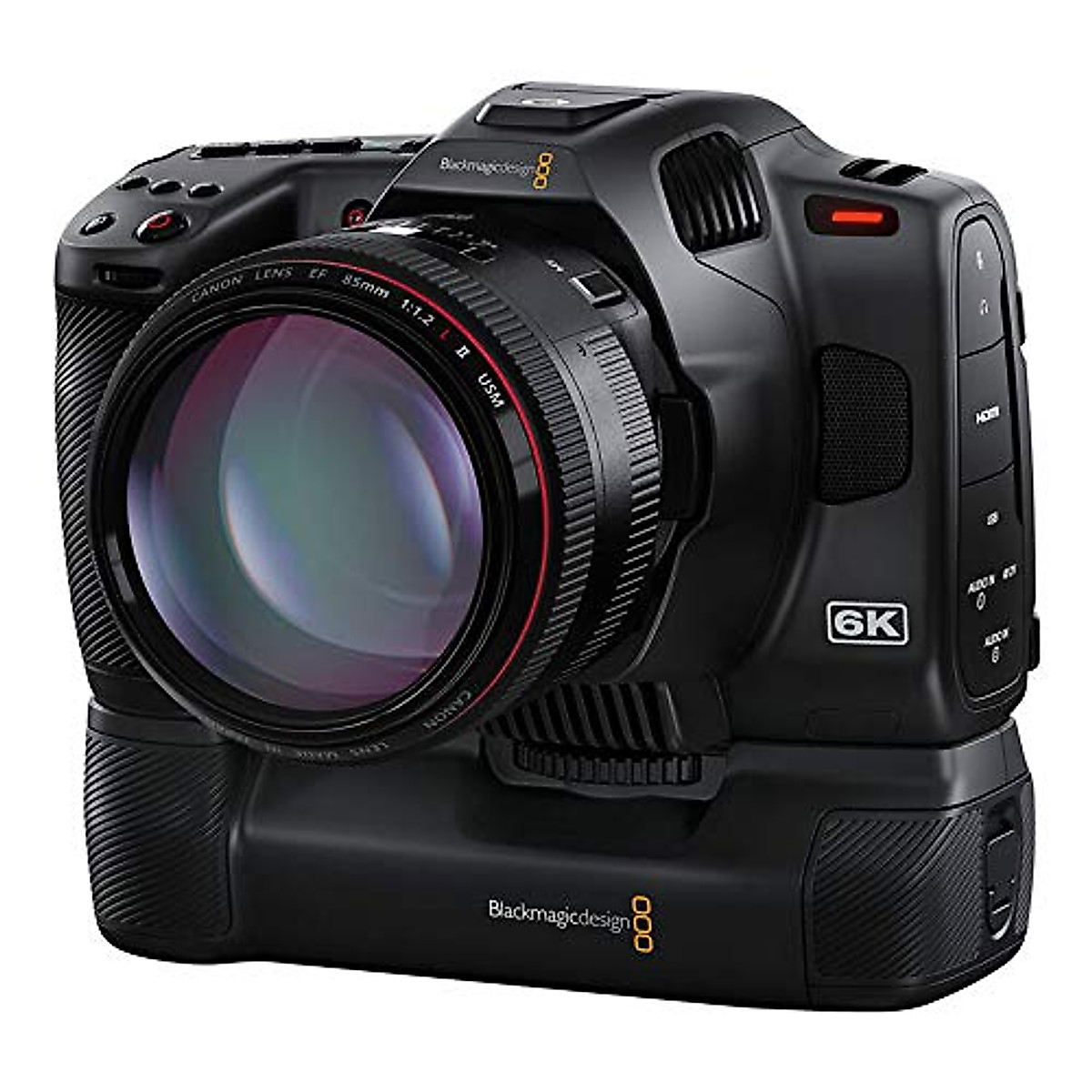 Blackmagic Design Pocket Cinema Camera 6K Pro Bundle with 64GB Pro Memory Card, Li-Ion Battery Pack & Charger
