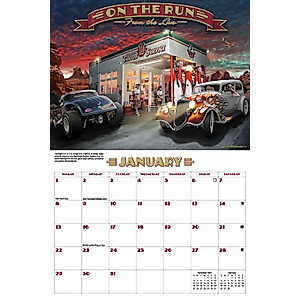 Hot Rods 2023 Calendar