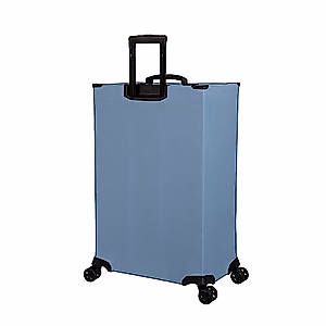 it luggage MaXpace 31" Softside UltraLight Checked Spinner, Placid Blue
