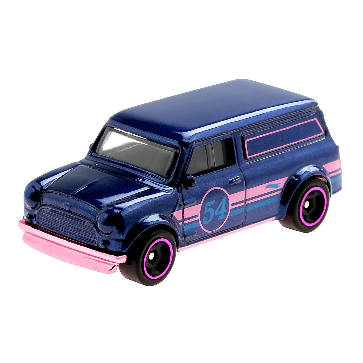 Hot Wheels Pearl and Chrome 67 Austin Mini Van 2/5