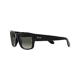 Ray-Ban RB4388 Square Sunglasses, Black/Grey Gradient, 55 mm