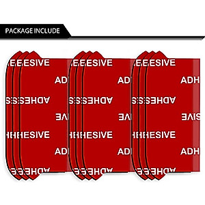 Socket Wallet Adhesive, 9pcs Sticky Adhesive Replacement Kit for Socket Wallet Base, Galundge Cell Phone Wallet Socket Case Back Double-Sided Strips Tape for iPhone 14 13 Pro Max Mini & All Smartphone