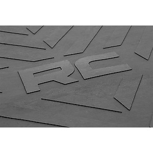 Rough Country Rubber Bed Mat for 2007-2018 Ram Truck | 5'5" Bed - RCM678,Black
