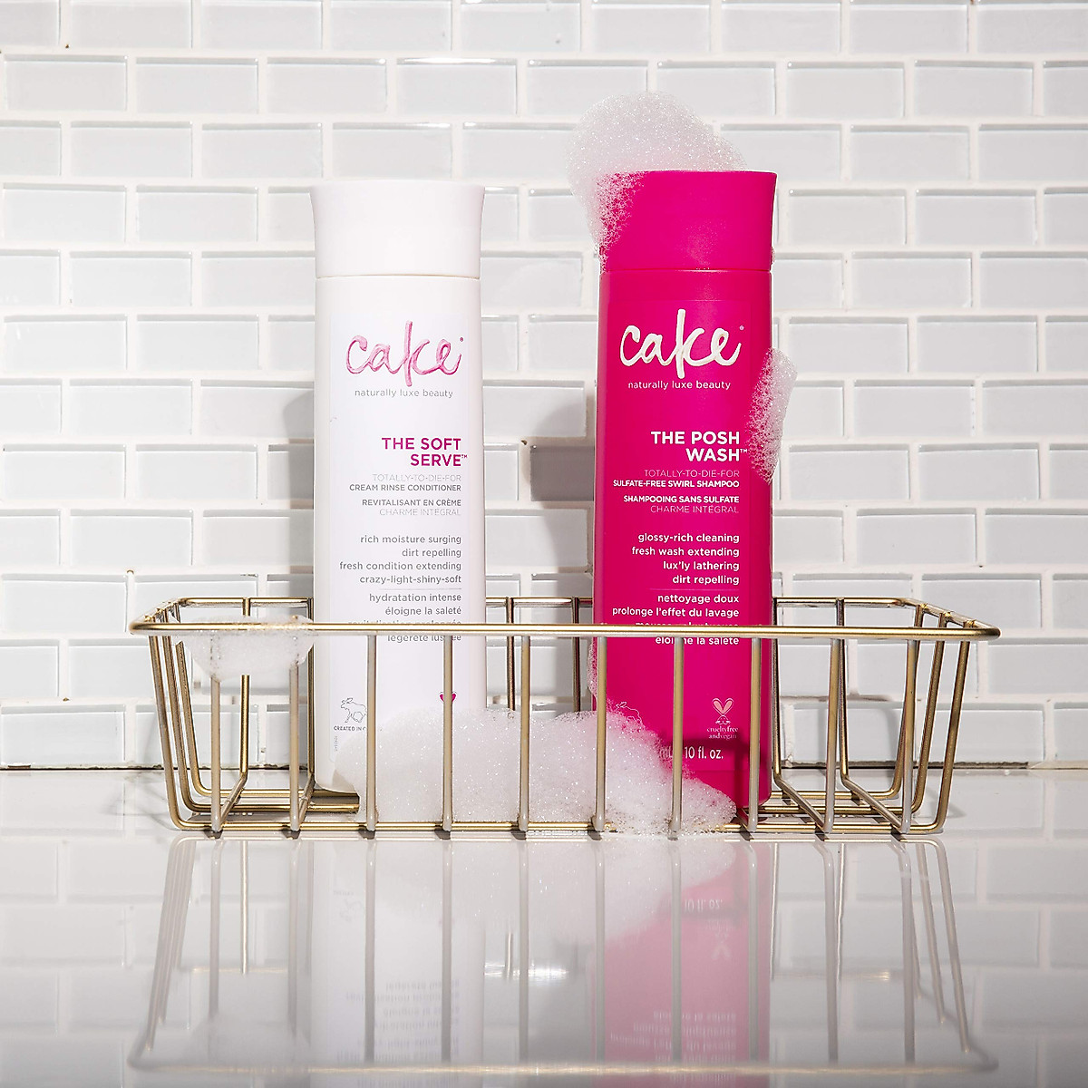 Cake Beauty Posh Wash Sulfate-free Swirl Shampoo, 10 Ounces