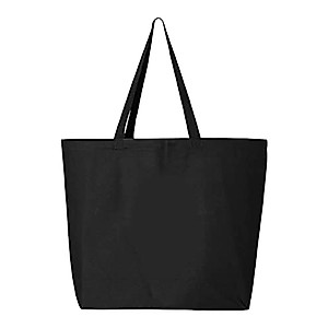 shop4ever Village Witch Halloween Trick or Treat Jumbo Heavy Canvas Tote Reusable Shopping Bag Black JUMBO 1