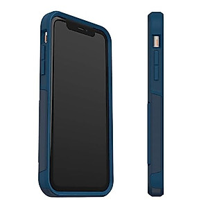 OtterBox iPhone 11 Commuter Series Case - BESPOKE WAY (BLAZER BLUE/STORMY SEAS BLUE), slim & tough, pocket-friendly, with port protection