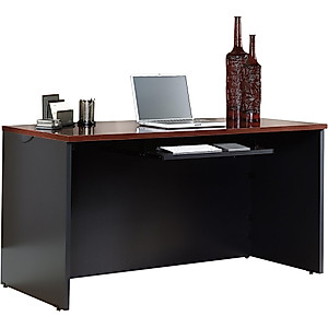 Sauder Via Collection Credenza, Classic Cherry finish