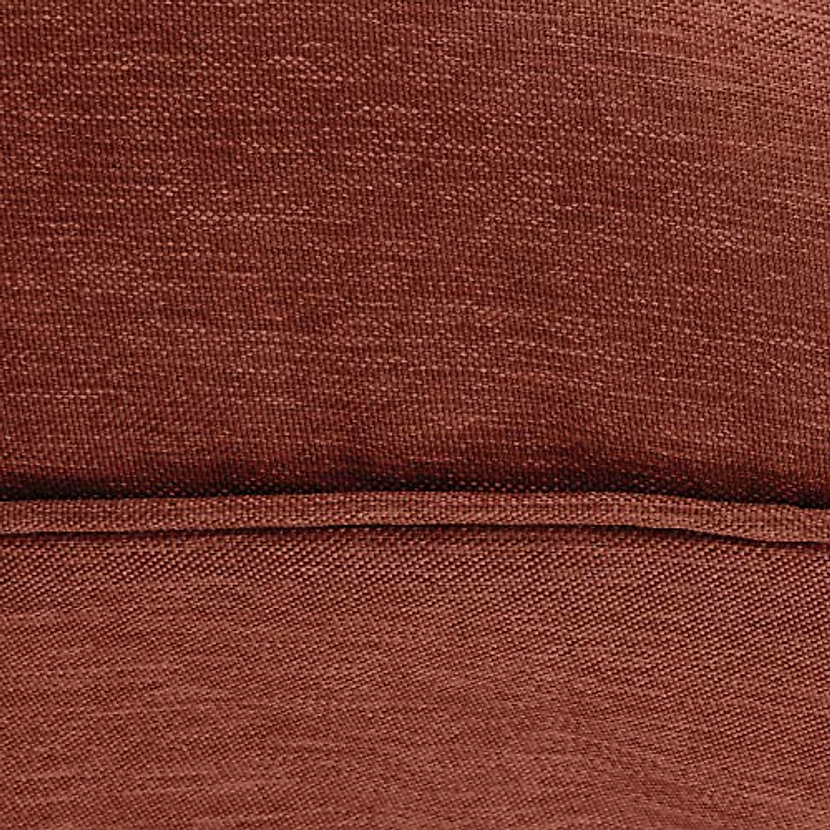 Classic Accessories Montlake FadeSafe Water-Resistant 48 x 18 x 3 Inch Outdoor Bench/Settee Cushion, Patio Furniture Swing Cushion, Heather Henna Red, Patio Loveseat Cushion