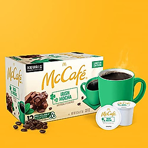 McCafe Irish Mocha, Keurig Single Serve K-Cup Pods, Flavored Coffee, 72 Count