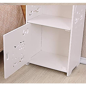 WALNUTA Bedroom Furniture Bedside Table Modern Storage Small Cabinet Assembly nightstand Bedroom Storage Bedside Cabinet