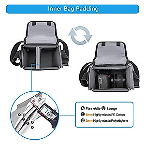 Cwatcun Carrying Camera Bag for Polaroid Box Camera,Camera Bag Case Compatible with Polaroid Originals OneStep+, Onestep 2, Now I-Type Instant, Polaroid 600 Film Camera.