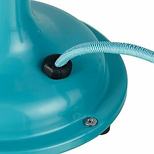 8'' Tabletop All Metal Retro Antique Style Fan Adjustable & Oscillating 3 Speeds Better Homes & Gardens, Aqua