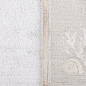 Avanti Linens - Bath Mat, Cotton Bath Rug, Sealife Inspired Bathroom Decor (Destin Collection)