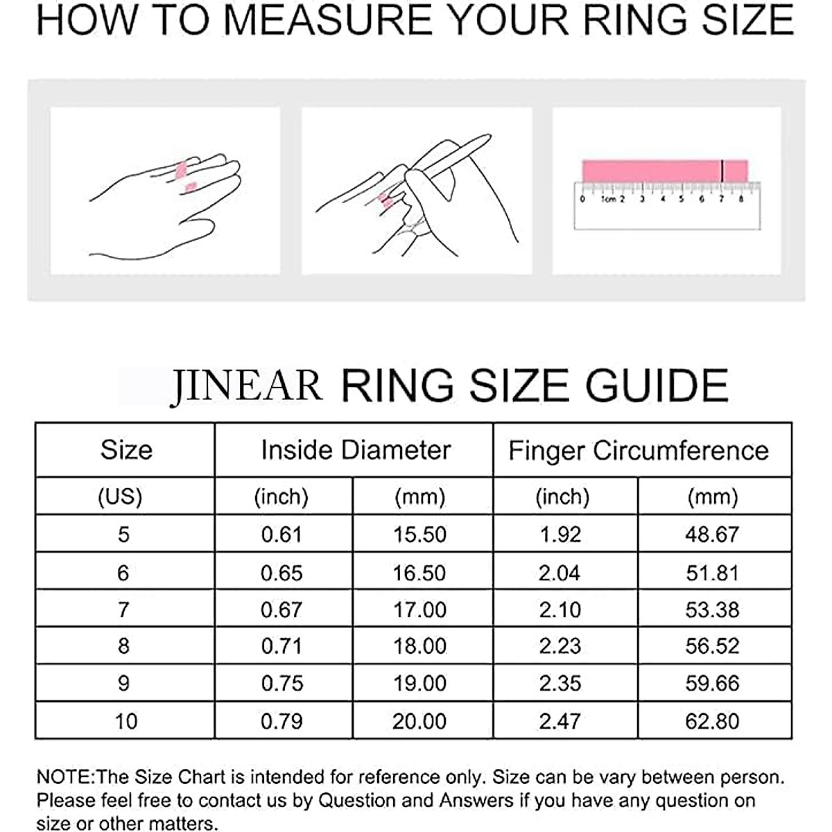 JINEAR 18k Gold Plated Croissant Braided Twisted Signet Chunky Dome Ring Stacking Star Band for Women and Men Statement Wedding Ring Minimalist Jewelry（Croissant ring，10）