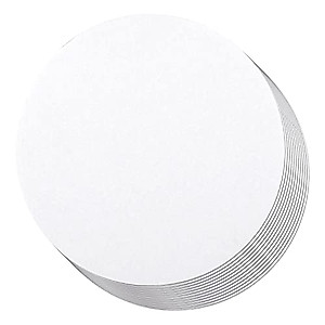 Cake Boards - 12-Piece Cardboard Round Cake Circle Base, 12 Inches Diameter, White