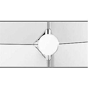 llibnn Adjustable Shoe Storage Cabinet Organiser Space Saving White Shoe Shelf Holder for 16 Pair Shoes Easy Assemble (Size : 6-Tier) (Size : 6-Tier)