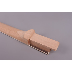 Yinfente Electric Guitar Neck 22 fret 24.75 inch Mahogany Rosewood Fretboard Guitar Neck Replacement Set in Heel DIY guitar project (standard style)