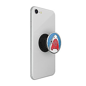 PopSockets PopTop (Top only. Base Sold Separately) Swappable Top for PopSockets Phone Grip Base - Enamel Shark Bites