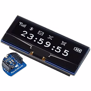 2.23inch OLED Display Module for Raspberry Pi Pico, 128×32 Pixel,4-Wire SPI/I2C Interface, 3.3V/5V Operating Voltage