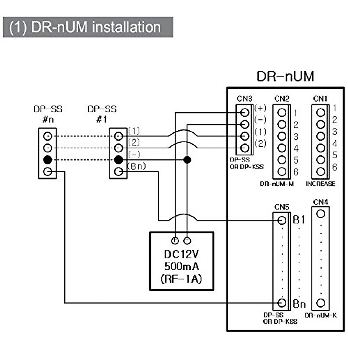 Commax 6-Button Audio Intercom Lobby Panel for 6-Apartment Building