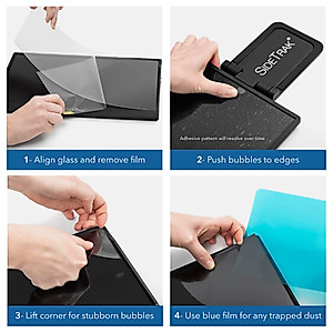 SideTrak Monitor Screen Protector | Fits 12.5” Screens| Compatible Slide & Swivel Portable Monitors | Scratch-Proof & Impact Resistant Tempered Glass