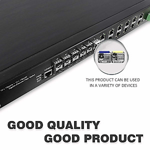 One Pair of 1.25G SFP Bidi Single Fiber Transceiver 1310nm/1550nm SMF LC Connector up to 20 km for Open Switches