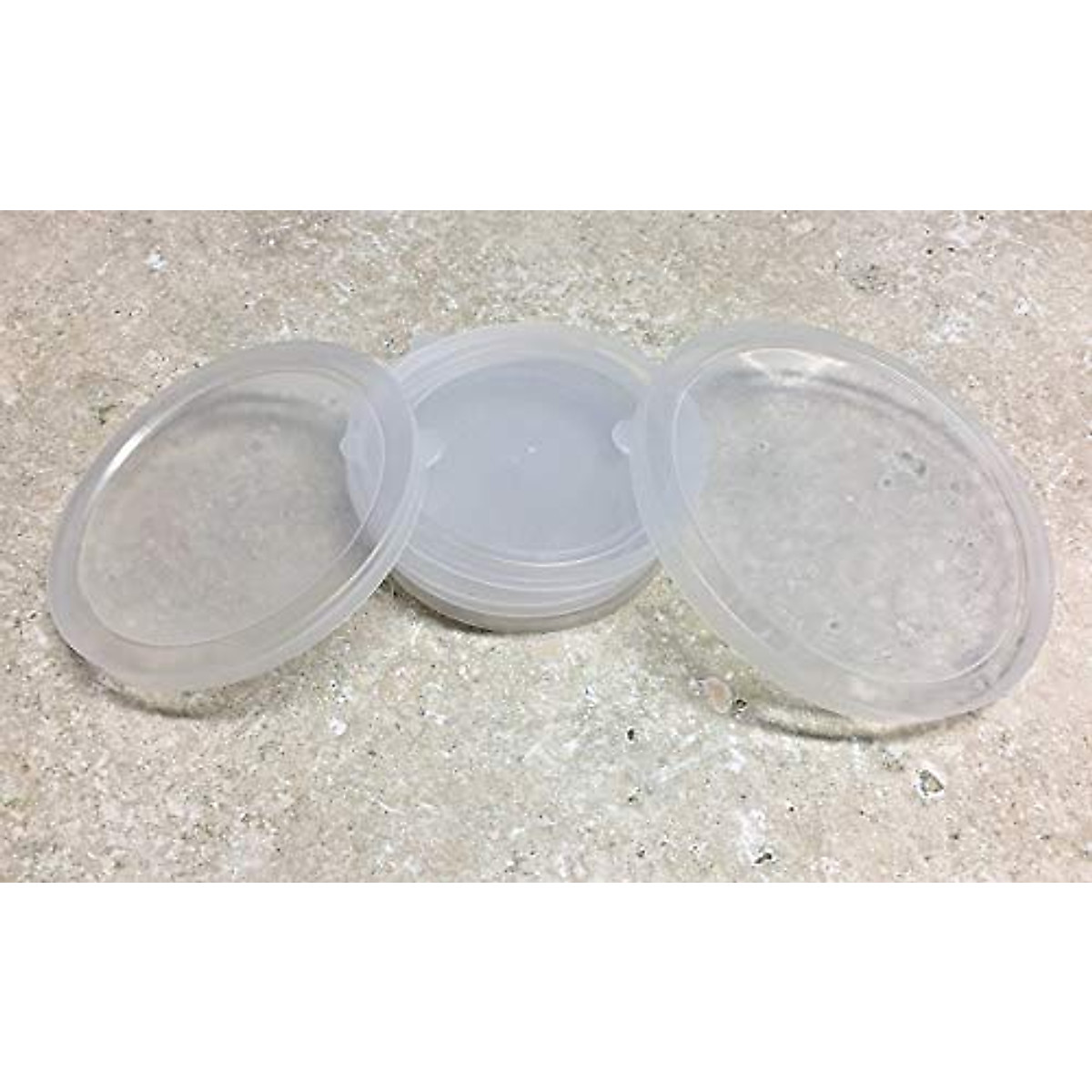 ALAZCO 6pc BPA-Free Can Covers - Large Medium & Small Plastic Tight Seal Lids For Canned Goods or Pet Dog Cat Food Saver Reusable