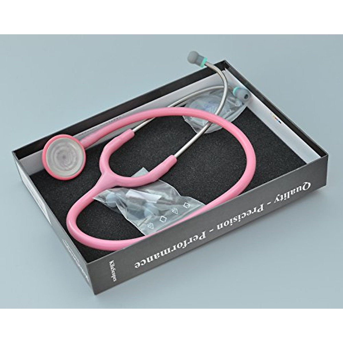 Standard Edition Dual Head Diagnostic Stethoscope by Kila Labs - Pink