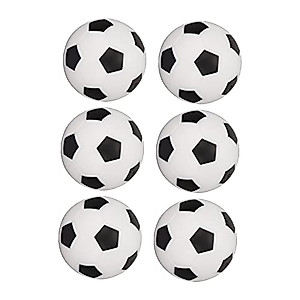 GLOGLOW Mini Soccer Aquarium Decoration, 10Pcs Fish Tank Soccer Decoration Lifelike Shape Floating Fish Tank Soccer Decoration for Aquarium Decoration (S)
