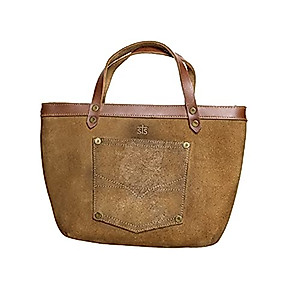 STS Ranchwear Calvary Satchel Distressed Brown Leather One Size