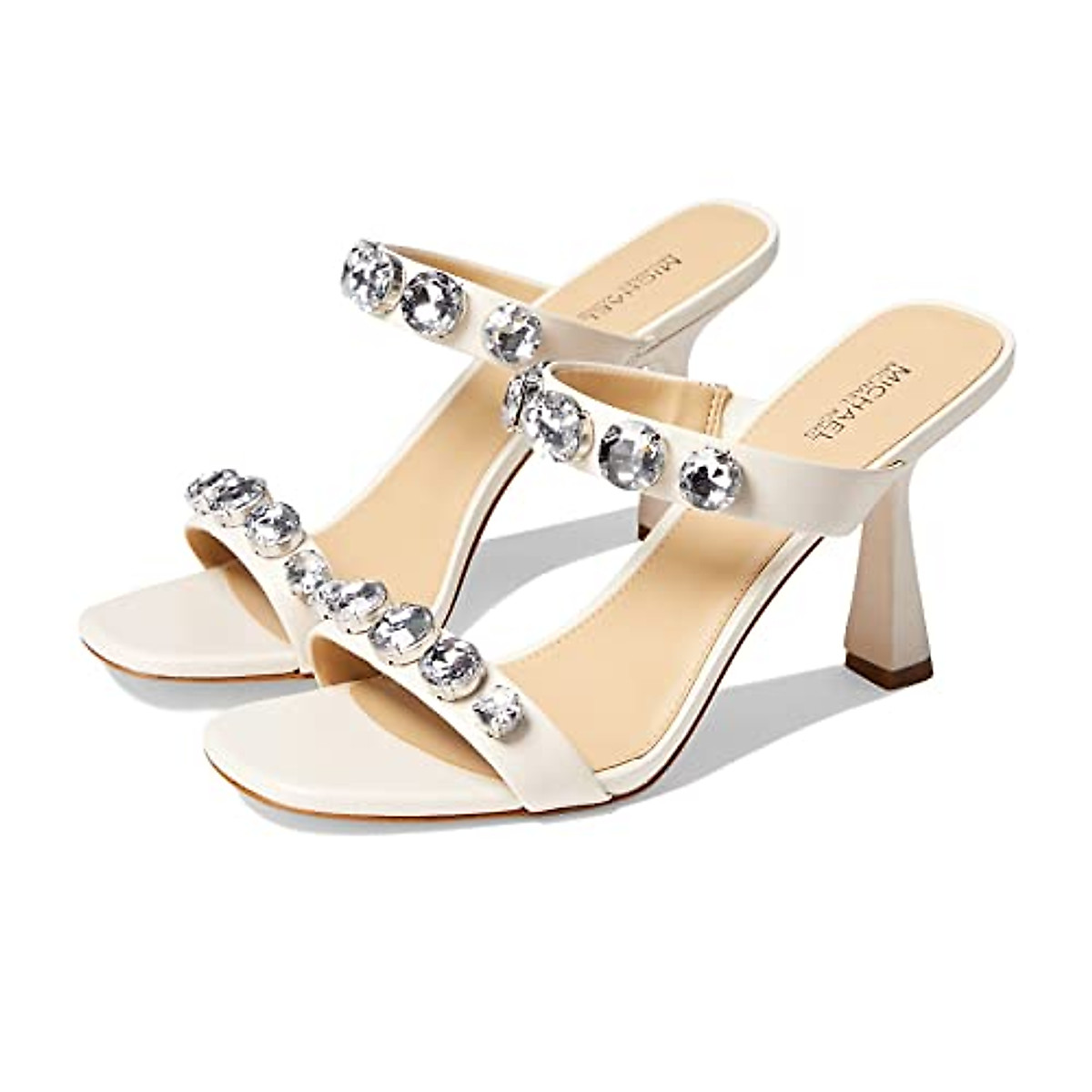 Michael Kors Clara Sandals Light Cream 1 7 M