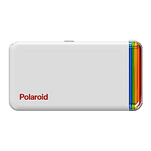 Polaroid Originals Hi-Print Bluetooth Photo Printer Bundle with Cartridge (2-Pack) and Film Kit with Acrylic Frames, Hanging Frames, and Stationery Storage Box (4 Items)