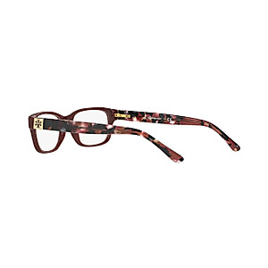 Tory Burch TY2067 Eyeglass Frames 1610-52 - Port/Pearl Port Tortoise TY2067-1610-52