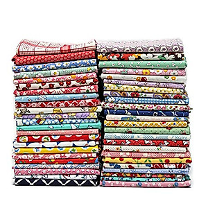 Fields 10 Fat Quarters - 1930's to 1950's Reproduction Depression Era Feed Sack Small Scale Floral Vintage-Look Flowers Nostalgia 1930s-fq-set 1930s Fat Quarters