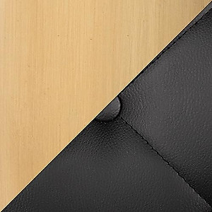 LumiSource Marche Office Chair, Home Office Chair with Wheels, Leather Desk Chair, Computer Chair, Home Office Desk Chair Comfy, Contemporary Desk Chair