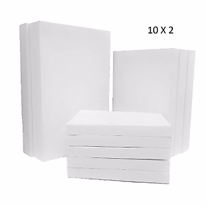 White Gift Box - 10 Pack Assortment - Great For All Occasions: Pack of 2 (20 total)