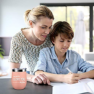 Alexanta Gifts for Mom - Mom Gifts from Daughter, Gifts for Daughters from Mothers, Mother and Daughter Gifts, Gifts for Mom from Son, Gifts for Mom from Kids, Remember I Love You Mom Tumbler