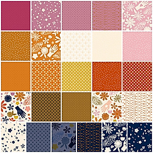 Moonglow Jelly Roll (40 Pieces) by Alexia Marcelle Abegg for Ruby Star Society + Moda 2.5 x 44 inches (6.35 cm x 111.76 cm) Fabric Strips