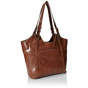 The Sak womens Women s Sierra Leather Shopper, Teak Leaf Embossed, One Size US