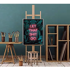 Eiazuiks Paint by Number for Adults. Buddha Paint by Numbers for Adults Beginner Drawing Paintwork with 3 Paintbrushes Paint Canvas Oil Painting Fall 16” x 20”