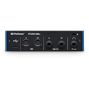 Studio 24C USB-C Audio/MIDI interface (Renewed)