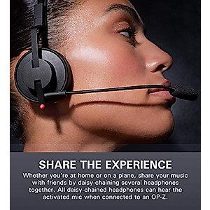 Teenage Engineering M-1 on-Ear Headset for OP-Z Synthesizer and Daisy Chain Headphones