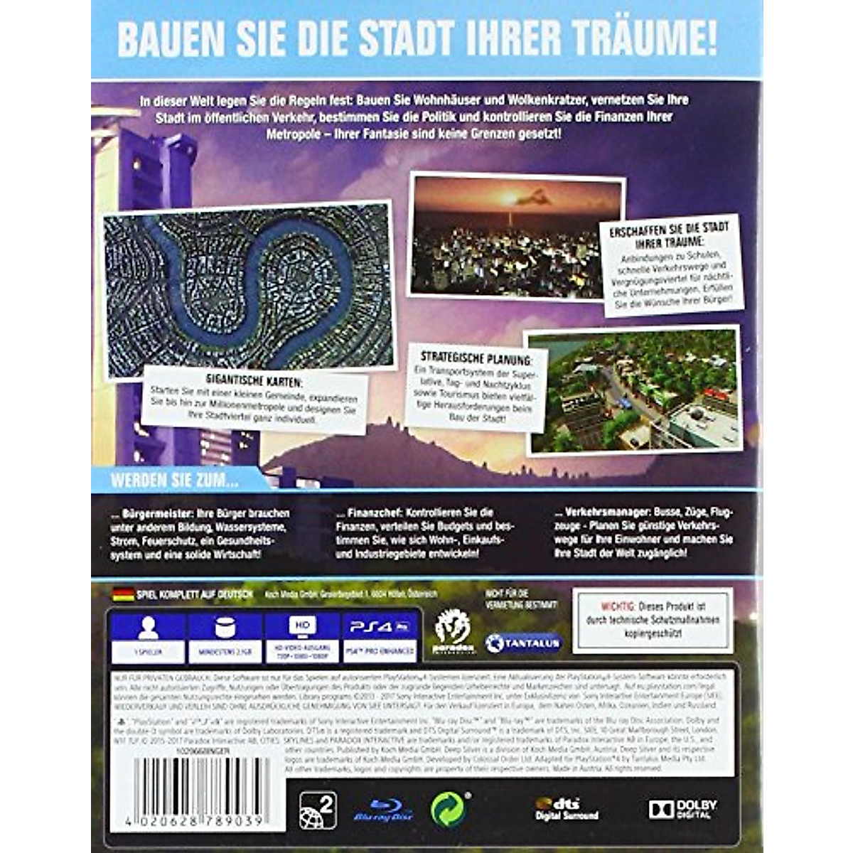 Cities Skylines (Playstation 4 Edition)