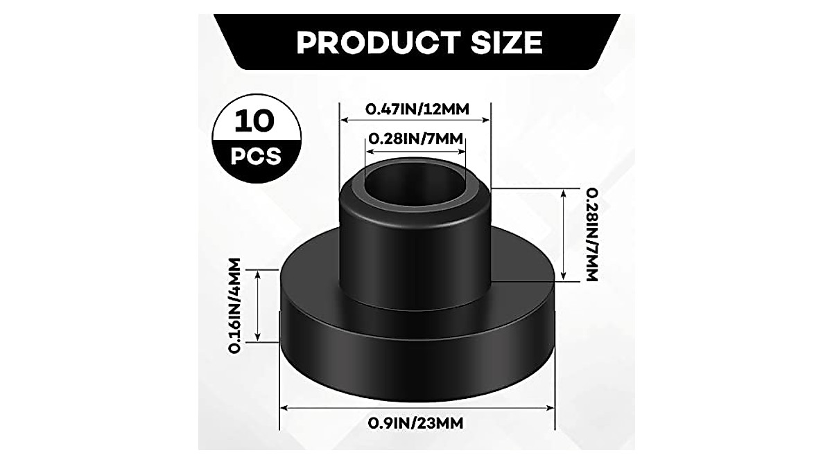 Tondiamo Pack of 10 Fuel Tank Bushing Grommet Fuel Tank Bushing ...