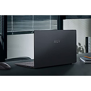 MSI Prestige 15 15.6" FHD Ultra Thin and Light Professional Laptop: Intel Core i5-1240P GTX 1650 16GB LPDDR4X 512GB NVMe SSD, Thunderbolt 4, MicroSD Card Reader, Win 11 Home: Carbon Gray A12SC-011