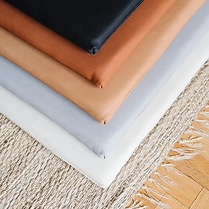 Baby Play Mat - Premium Padded Square Floor Mat by Gathre, Wipeable & Water Resistant Play Pad for Kids, Toddlers, and Babies, Foldable and Soft Crawling Playmat (36 x 36 x 1.5 inches, Camel)