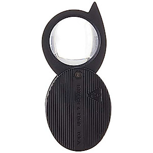 Bausch & Lomb Folding Pocket Magnifier, 5-20x