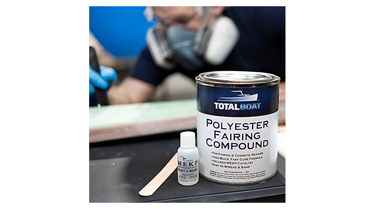 TotalBoat Polyester Fairing Compound - Quick Repairs