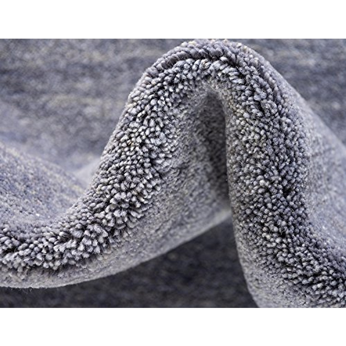 Unique Loom Solid Gava Collection 100% Natural Twisted Wool Modern Terracotta Area Rug (8' x 12')